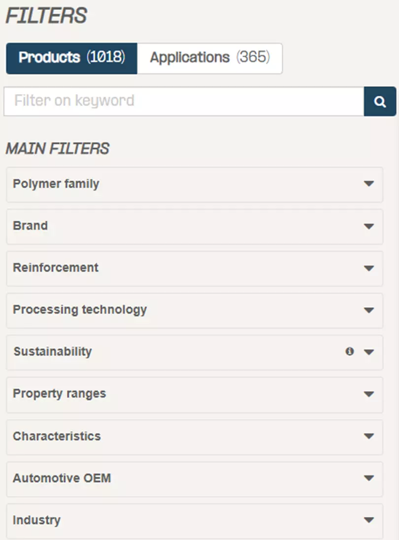 Five Plastics Finder tips to search materials like a pro
